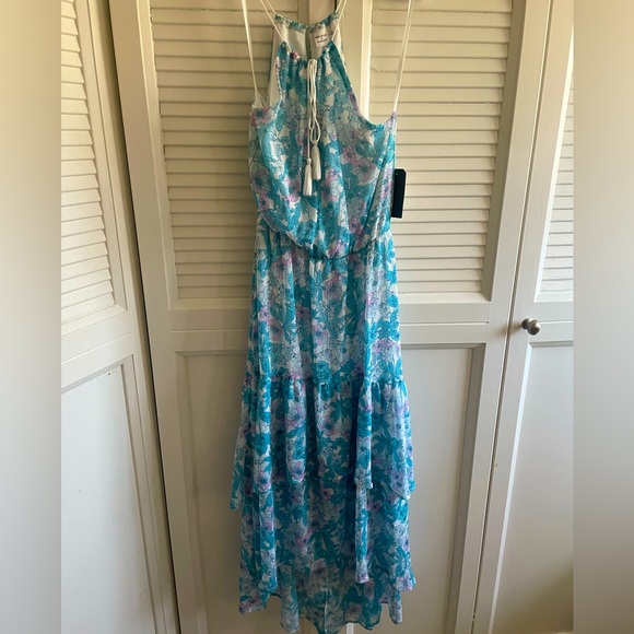 Melrose and Market | Dresses | Nwt Melrose And Market Floral Chiffon ...
